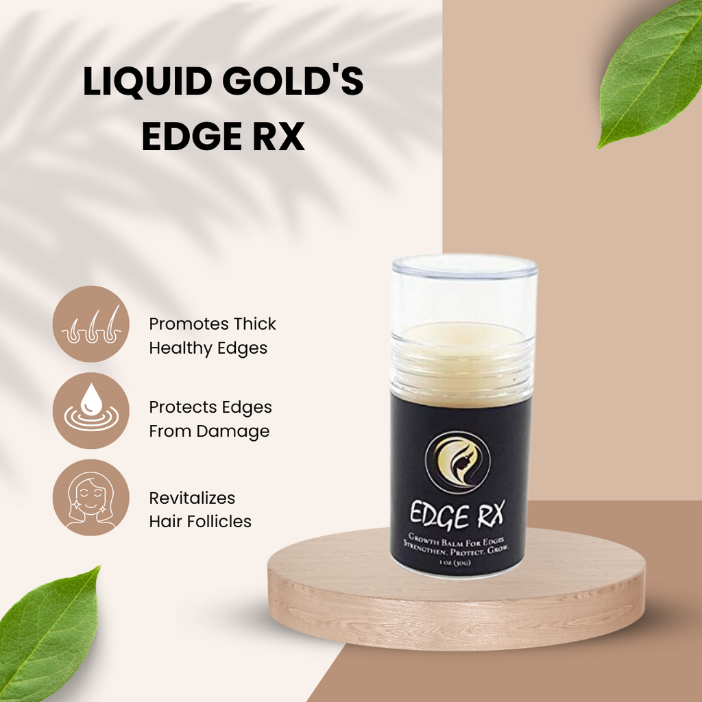 Edge and Hairline Growth Balm - Edge Rx For Thicker Faster Growing Edg ...